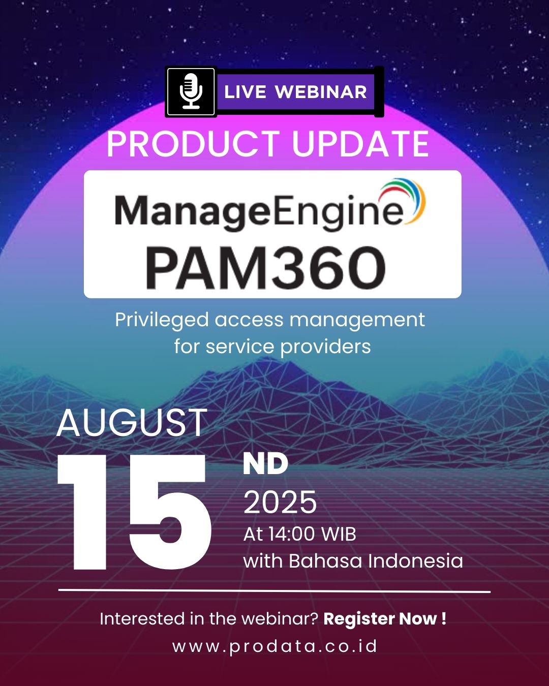 Prodata Sistem Teknologi - Distributor ManageEngine Indonesia